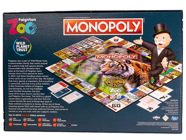 New Paignton Zoo Monopoly Has A Hidden Meaning • Paignton Zoo